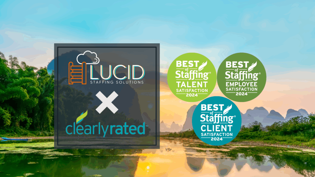 Lucid Staffing Wins ClearlyRated's 2024 Best of Staffing